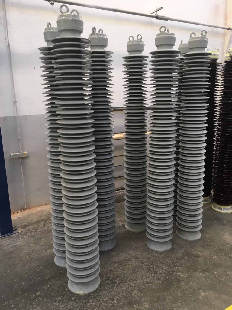 Successful trials of RTV coated insulators manufacturing in PPC ČAB ...